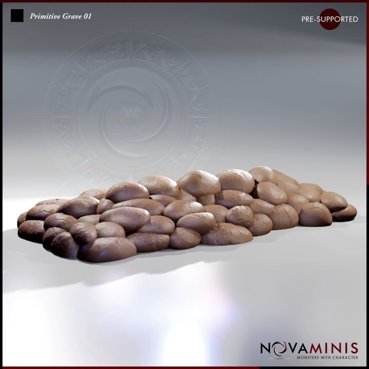 3D Printable Mors Mihi Lucrum: Skeleton Villagers by NovaMinis